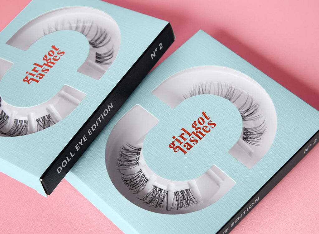Doll Eye Edition Mini Box – C-Curl Wimpern für zu Hause, 1 Paar, 5–7 ...