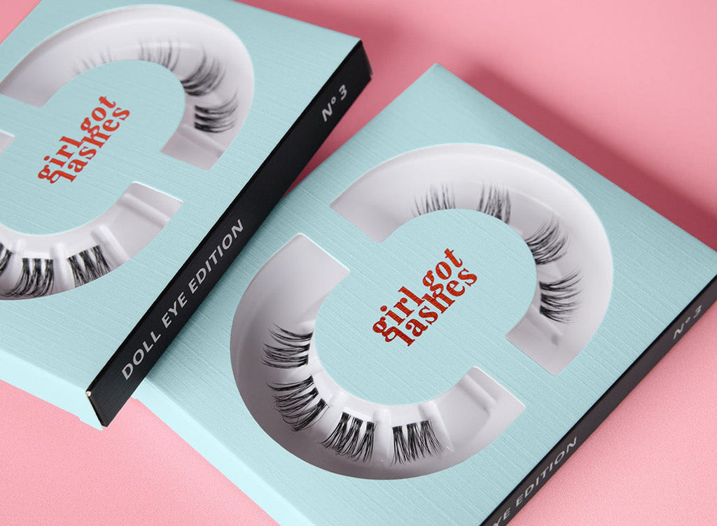 Doll Eye Edition Mini Box – C-Curl Wimpern für zu Hause, 1 Paar, 5–7 ...