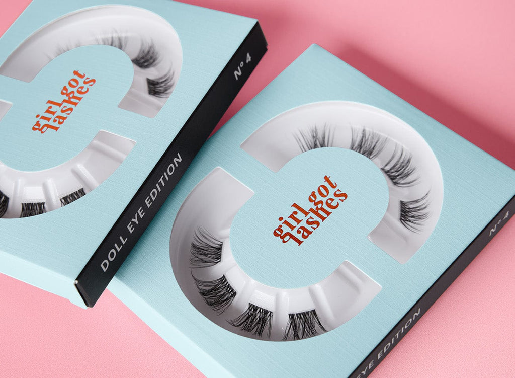 Doll Eye Edition Mini Box – C-Curl Wimpern für zu Hause, 1 Paar, 5–7 ...
