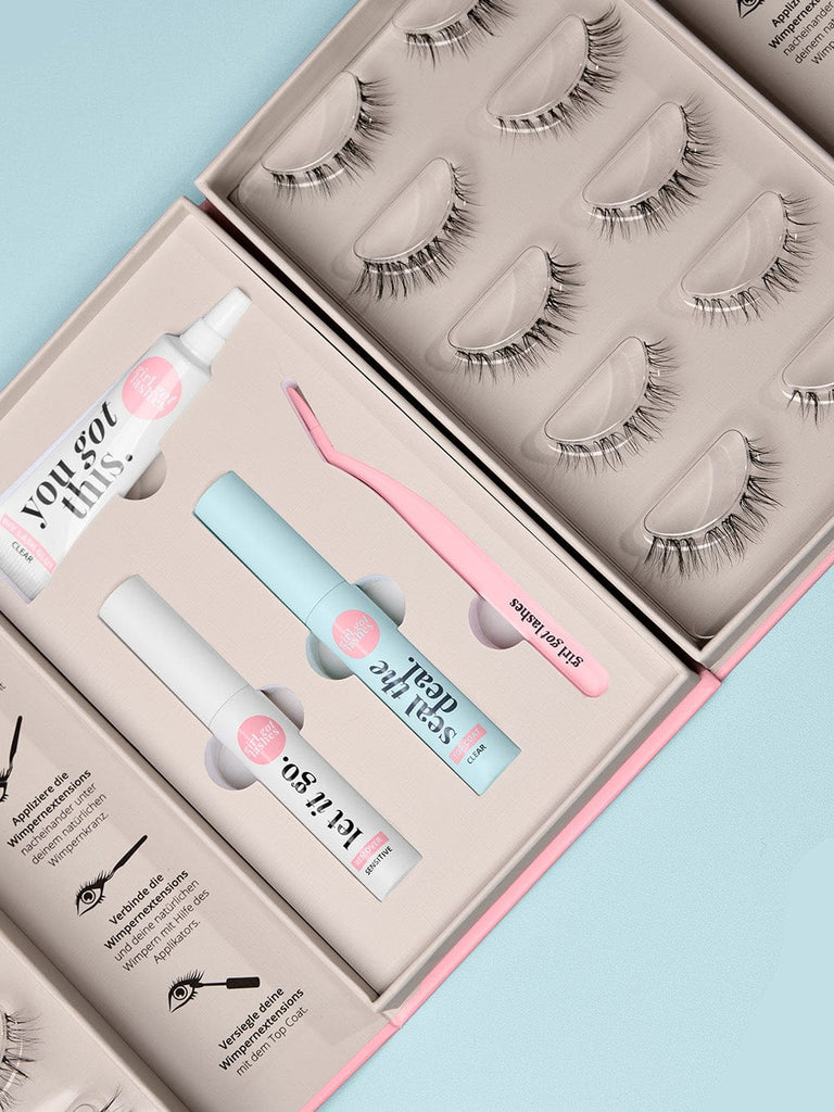 Das Starter Kit zur Wimpernverlängerung für 1 Monat – GirlGotLashes